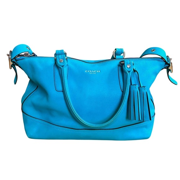 Coach | Bags | Coach Legacy Molly Satchel 2132 Robins Egg Blue ...